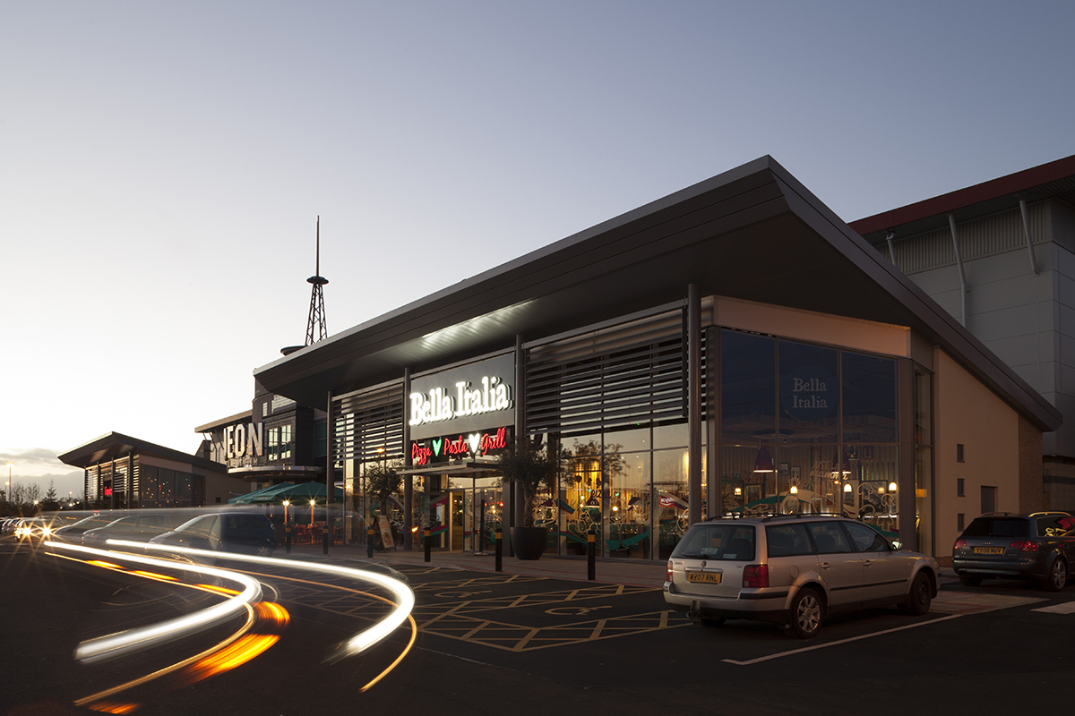 Odeon Cinema Silverlink Retail Units - Bowman Riley