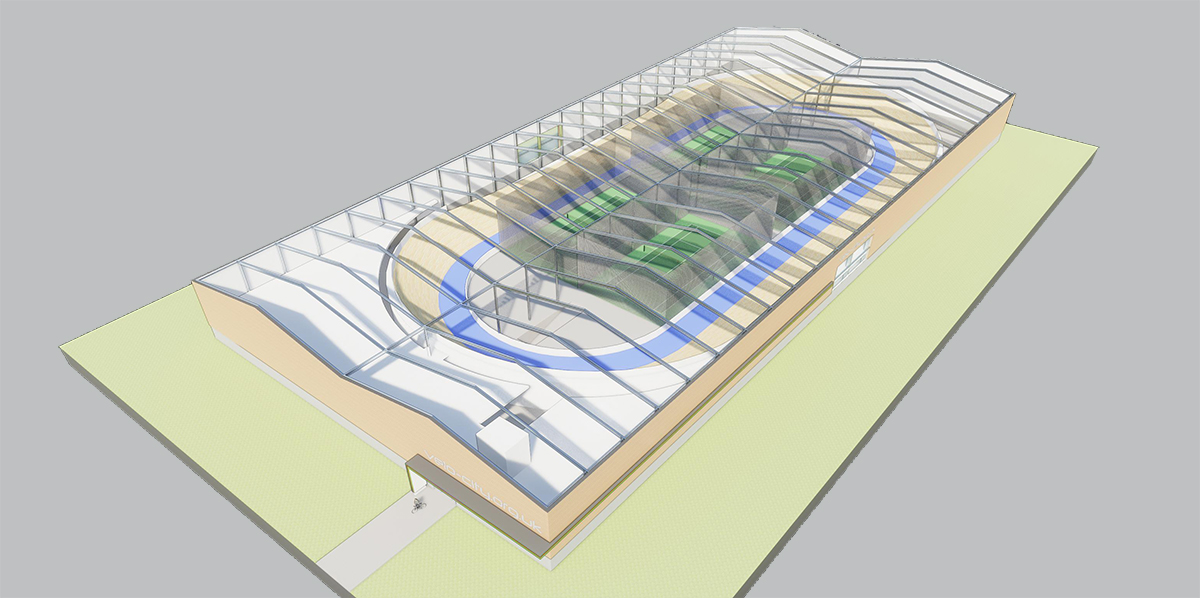 Velodrome Concept, Nationwide - Bowman Riley Architects