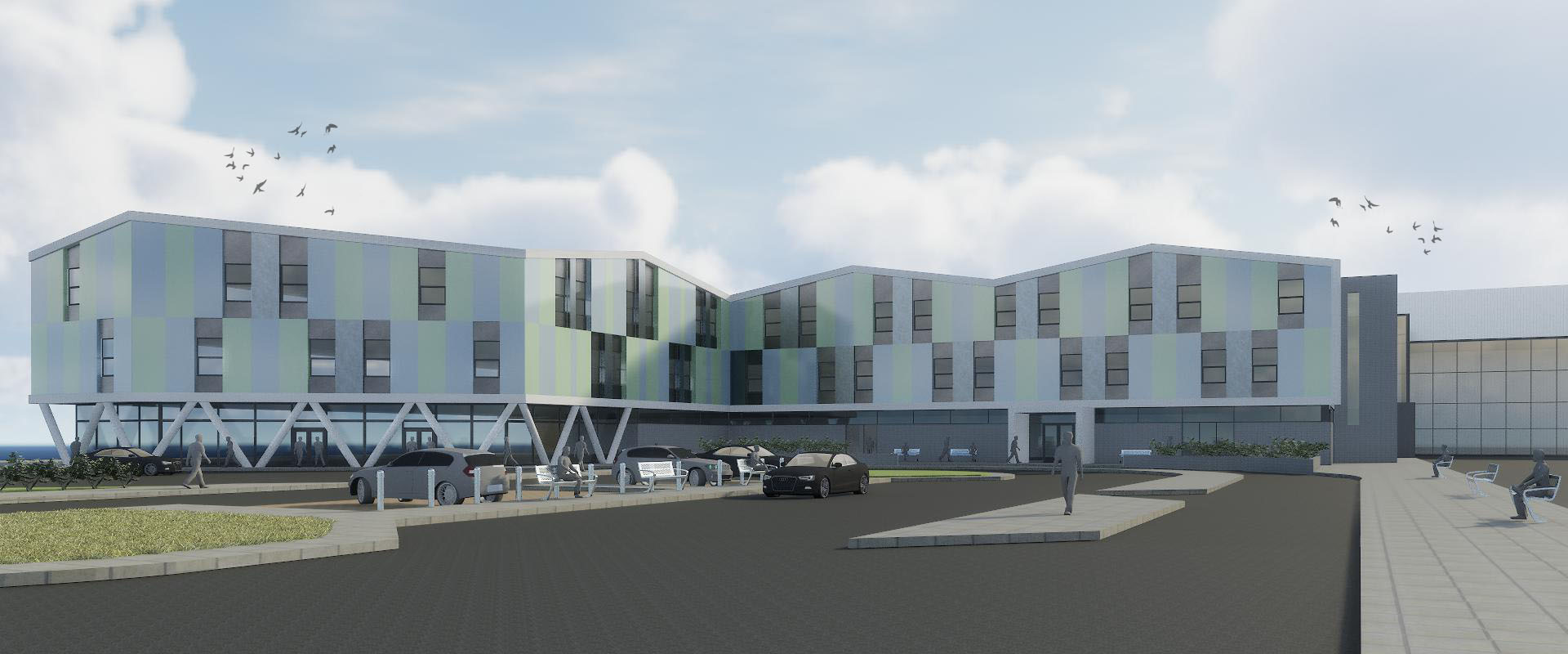 Royal Stoke University Hospital Acute and Retail - Bowman Riley