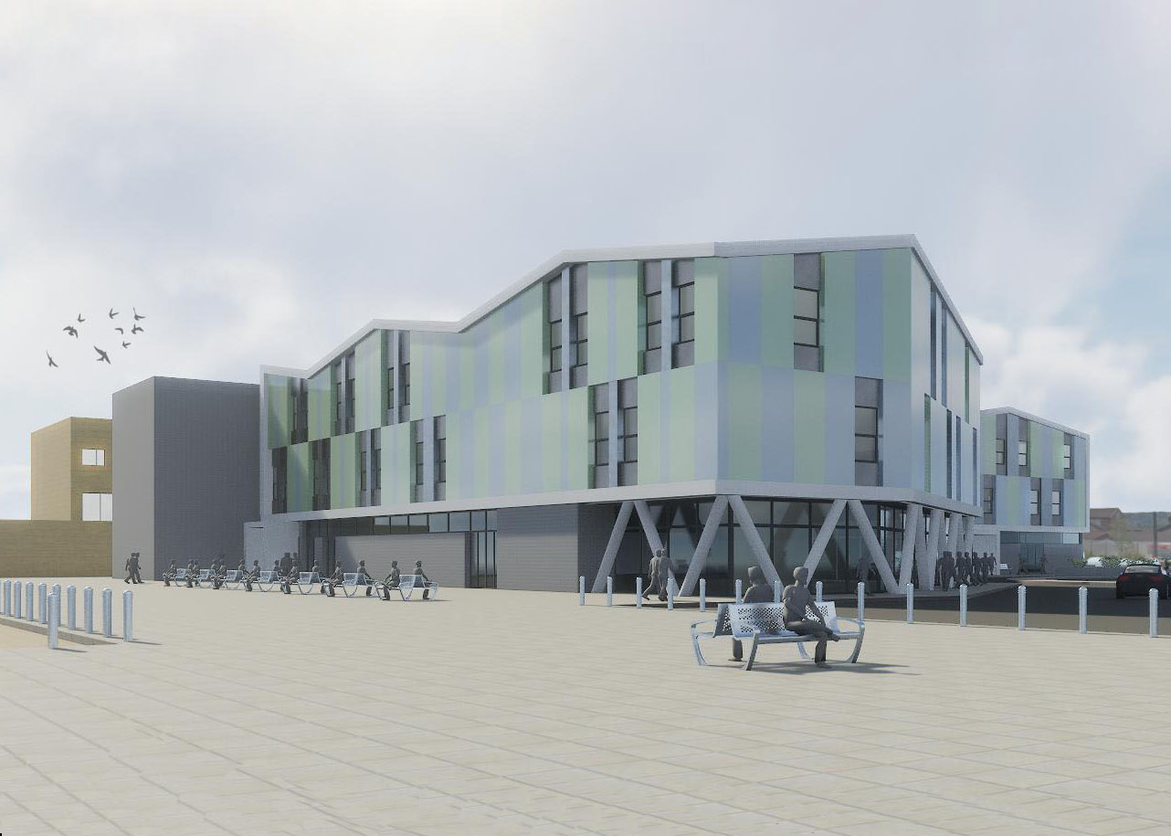 Royal Stoke University Hospital Acute and Retail - Bowman Riley