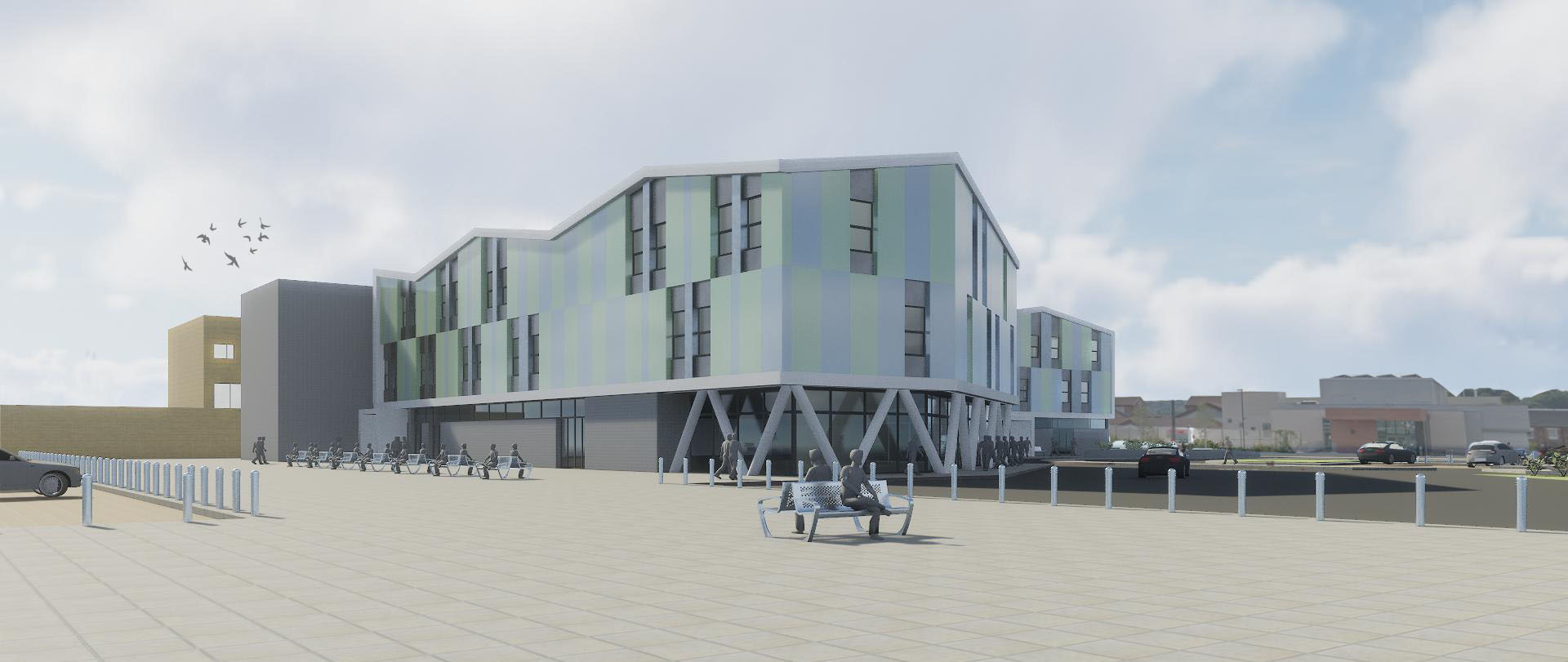 Royal Stoke University Hospital Acute and Retail - Bowman Riley