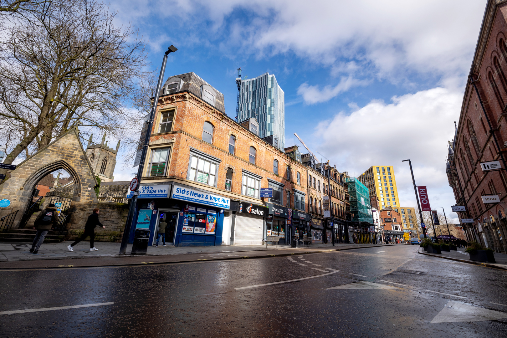 The Grand Parade, New Briggate - Leeds Bowman Riley