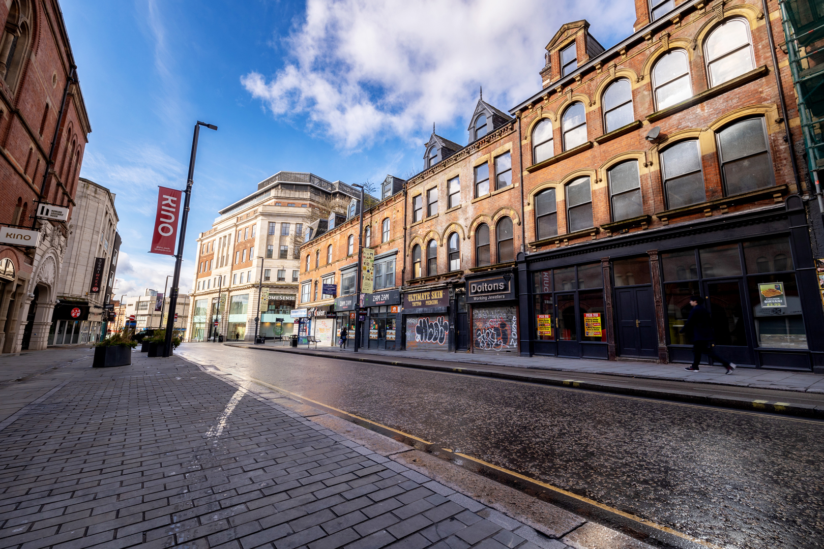 The Grand Parade, New Briggate - Leeds Bowman Riley