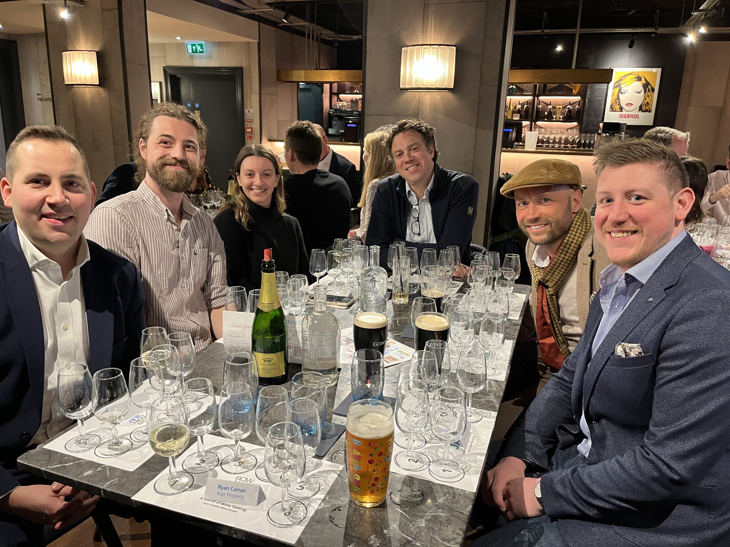 London Wine Tasting Event Bowman Riley