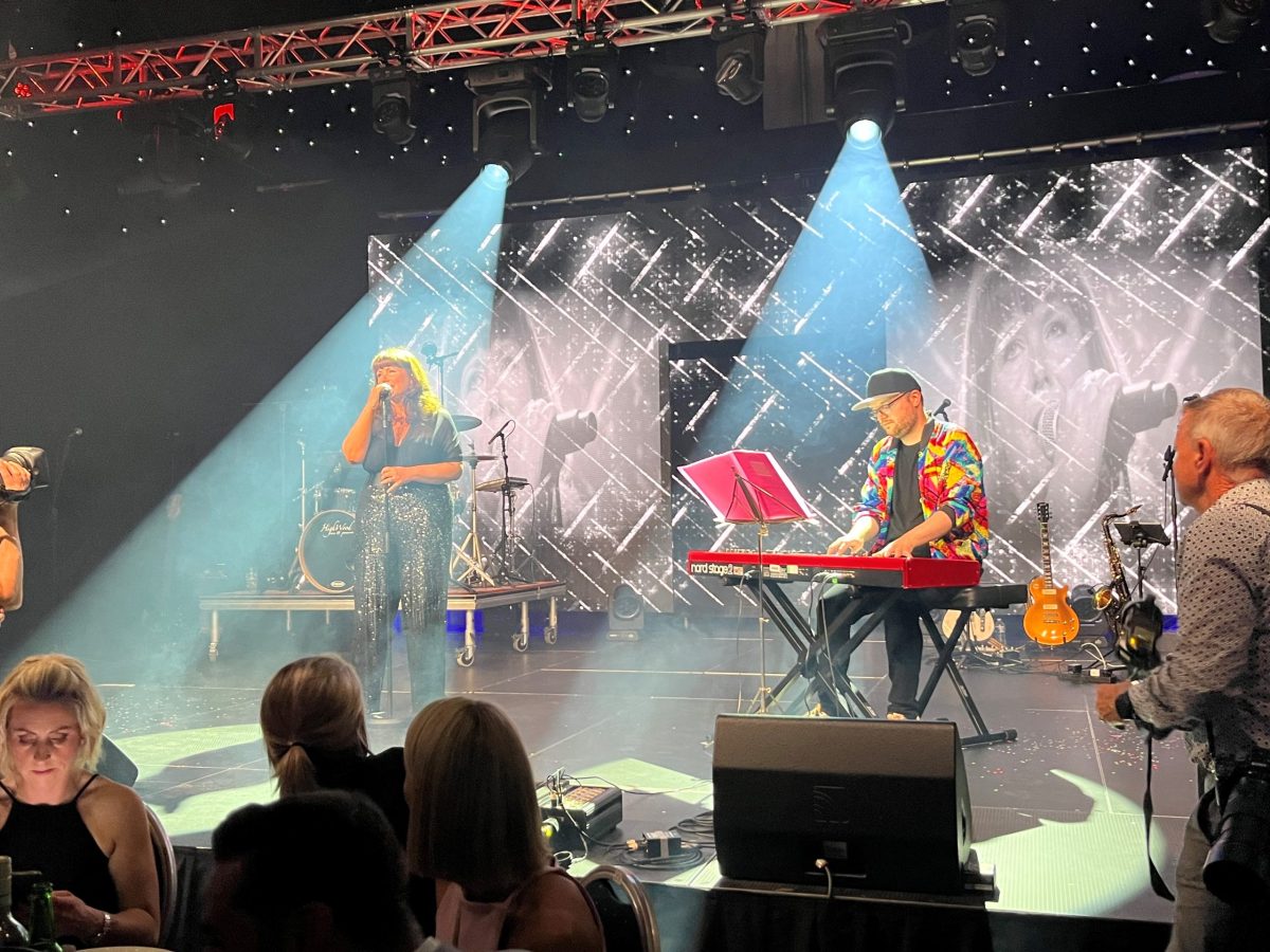 Helen and Colin Shine at the Crypt Factor 2024 Bowman Riley