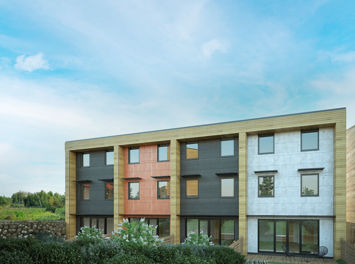 Spring Meadow Passive Houses - Leeds Bowman Riley